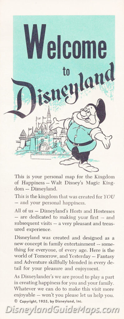 Disneyland Guide Maps Archive | 1955–2025 Collector’s Resource